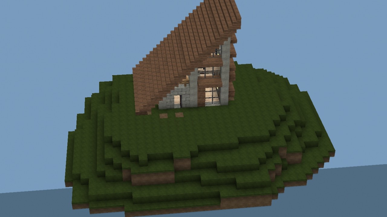 Modern "Slant" Minecraft Map