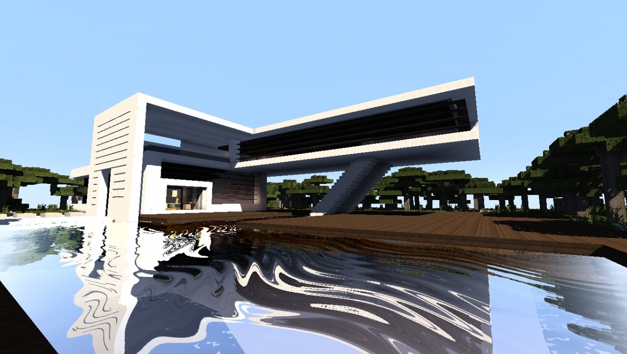 Modern house MAP Minecraft Map
