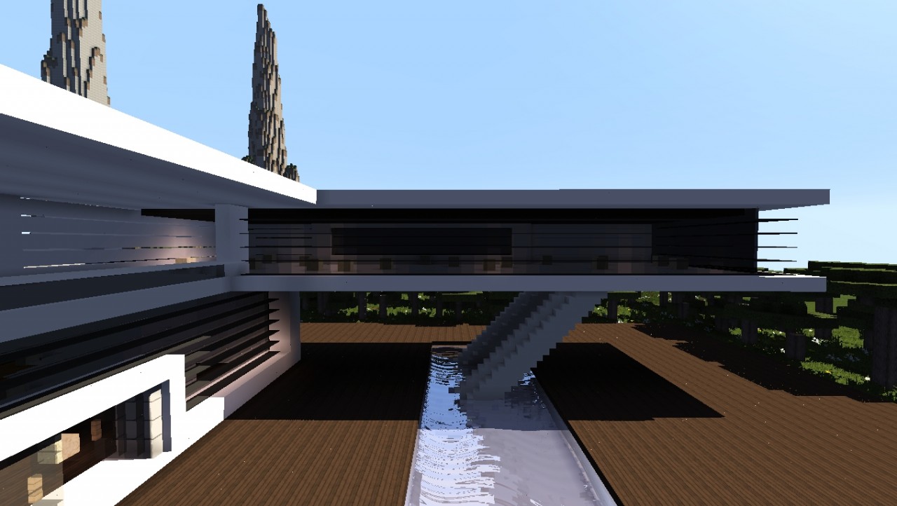 Modern house MAP Minecraft Map