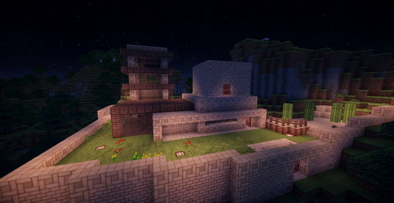 Aztec House Minecraft Map