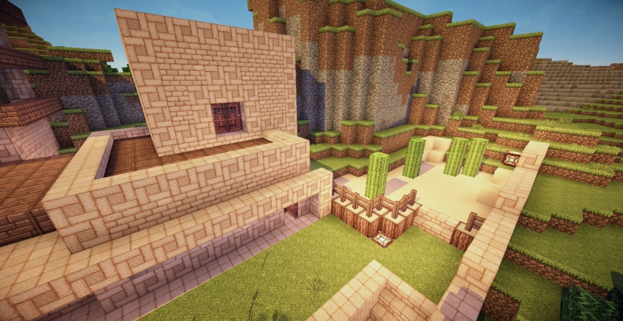 Aztec House Minecraft Map