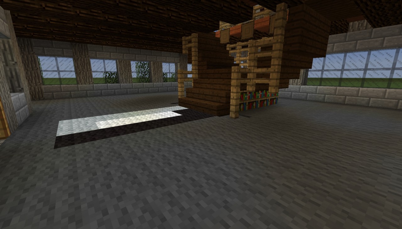 a large two floor home Minecraft Map