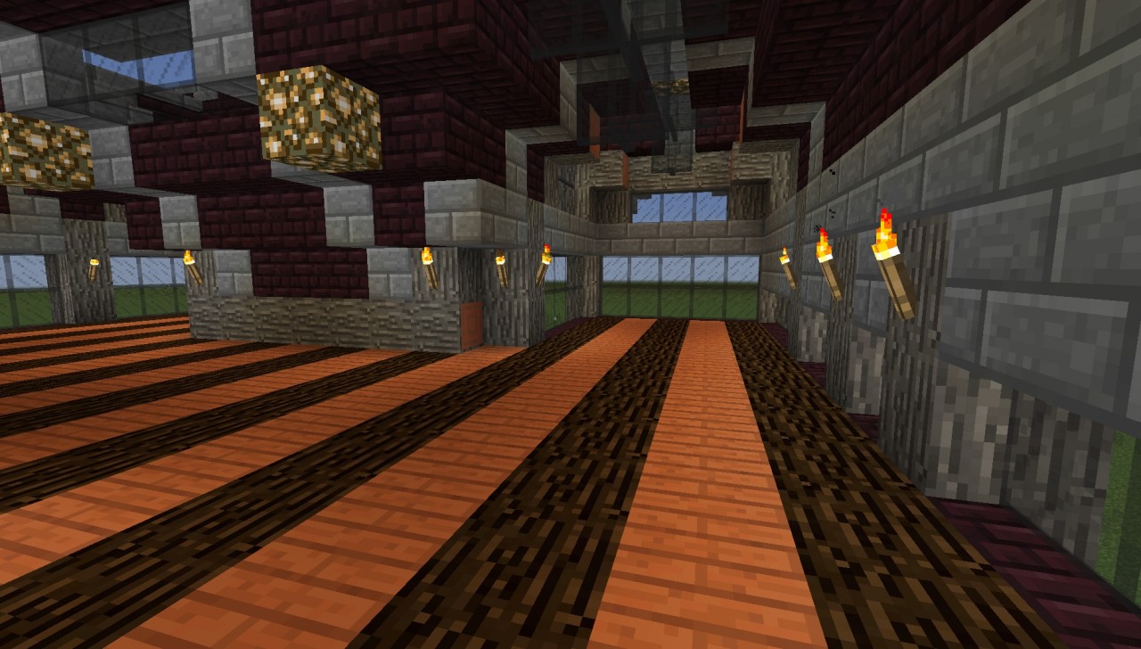 a large two floor home Minecraft Map