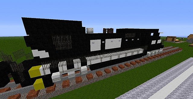 [Minecraft vehicles] Diesel locomotives Minecraft Map
