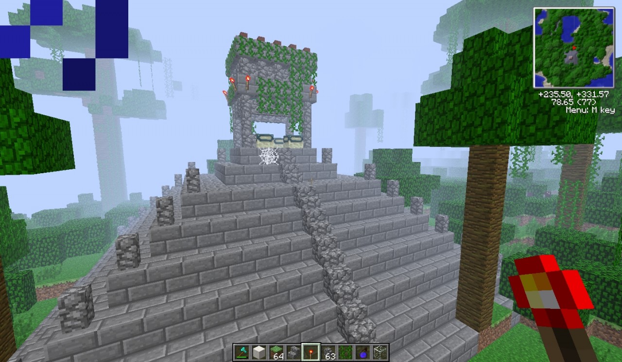 Aventura en Templo Maya Minecraft Map