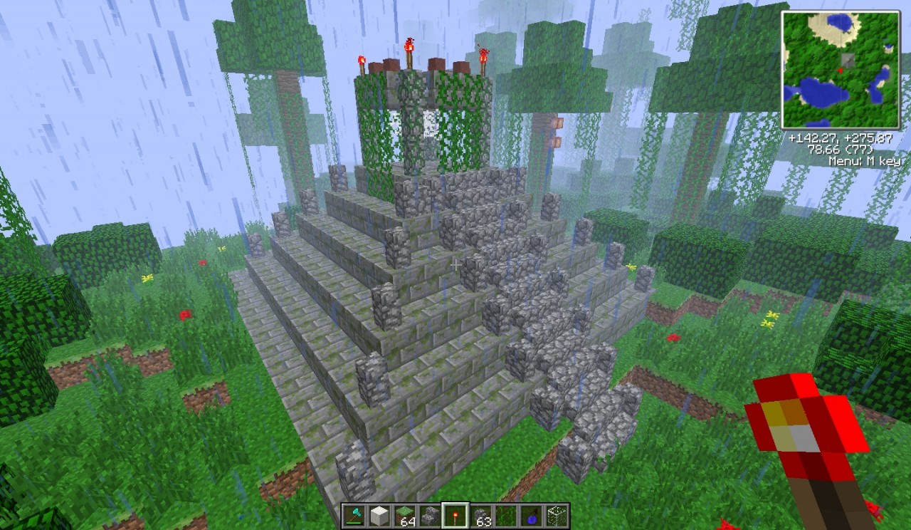 Aventura en Templo Maya Minecraft Map