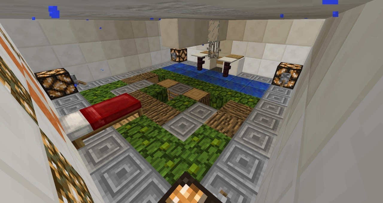 7 Story House with Mob Farm Minecraft Map