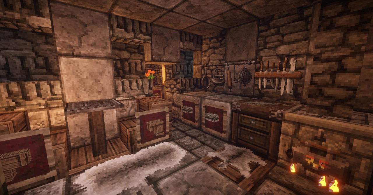 Dwarvish House - Fantasy Build Series Minecraft Map