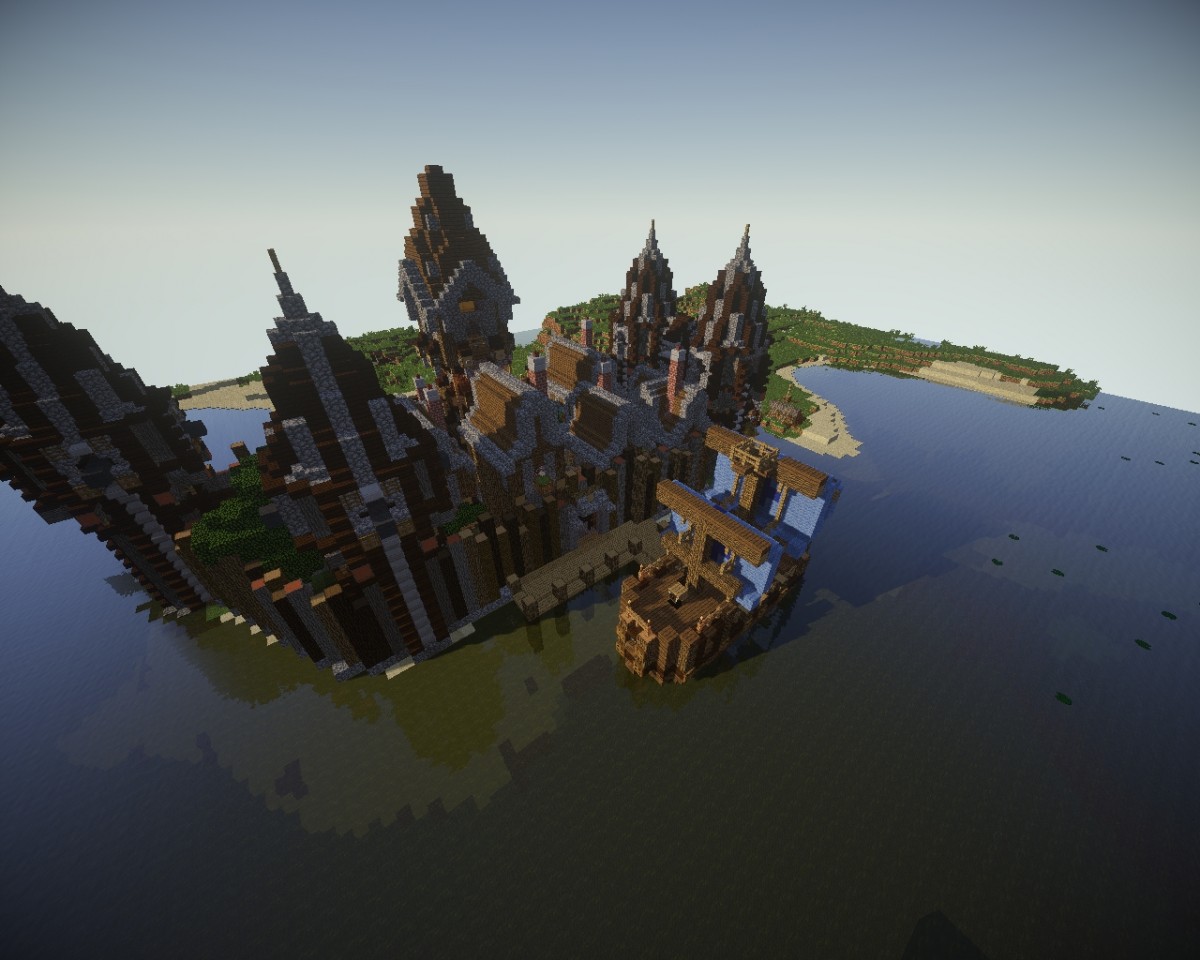 Medieval Town | Survival Spawn | Minecraft Map