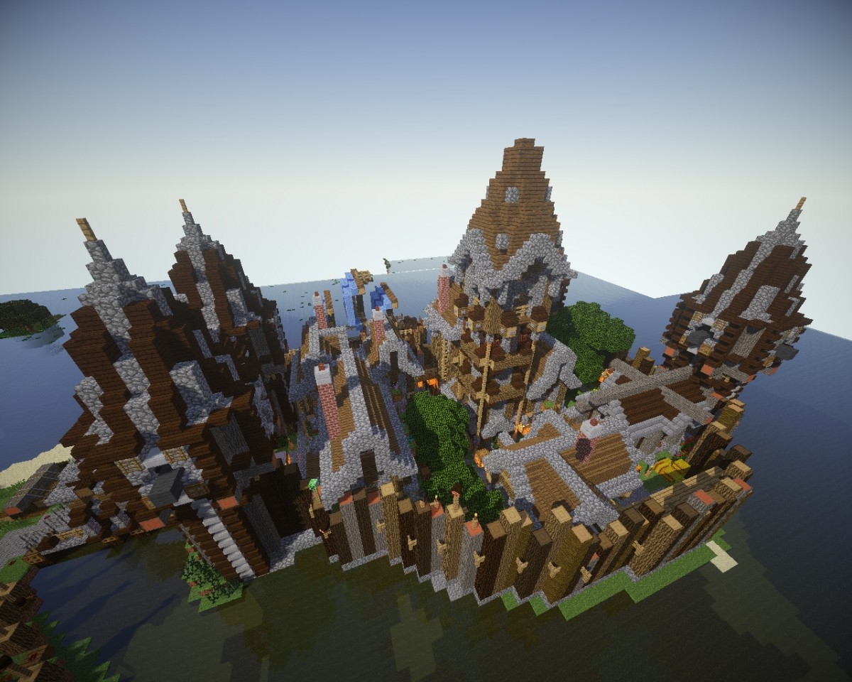 Medieval Town | Survival Spawn | Minecraft Map