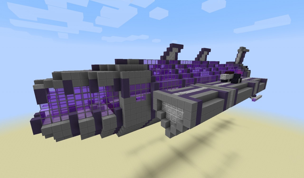 spaceships: Map constantly updated! Minecraft Map