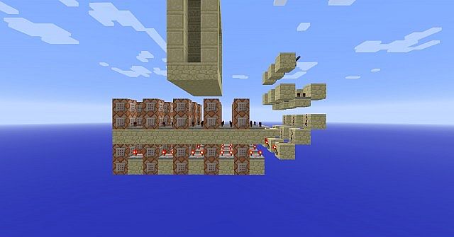 5x5 Command Block Sliding Door in Minecraft 1.8 Minecraft Map