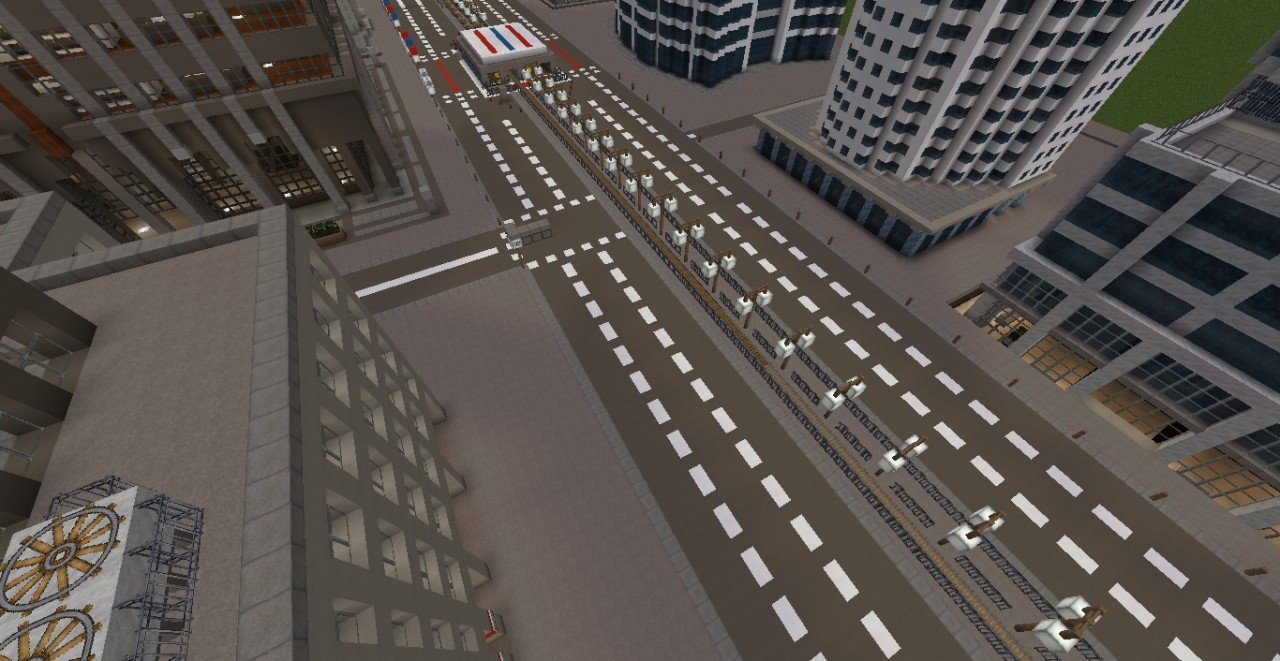 Greater Newcastle City - Huge Minecraft Modern City! Minecraft Map