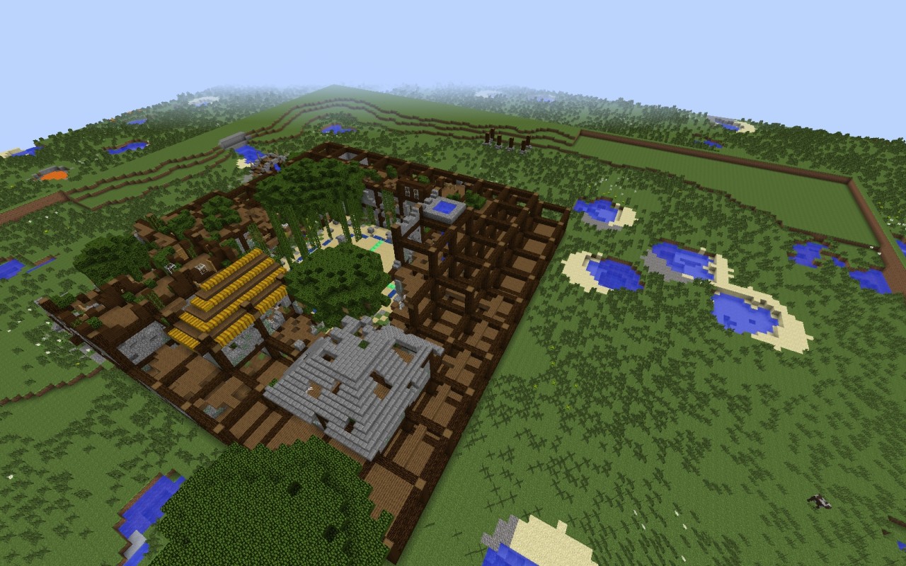 Hungergames Map - The Mansion Minecraft Map