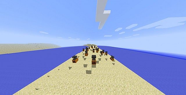 Mario Kart: Cheep Cheep Minecraft Map