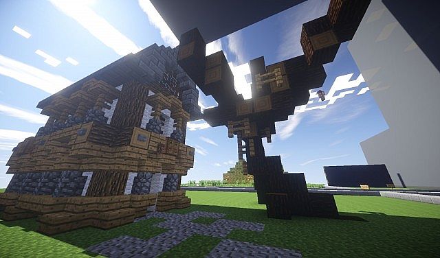 Mini Medieval house. Minecraft Map
