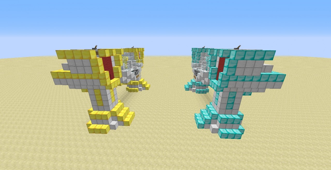 Robot fight PvP Minecraft Map