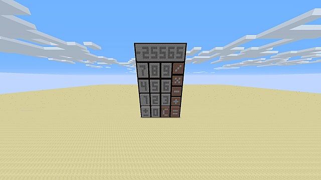 UBIPAC - The Best Minecraft Calculator Minecraft Map