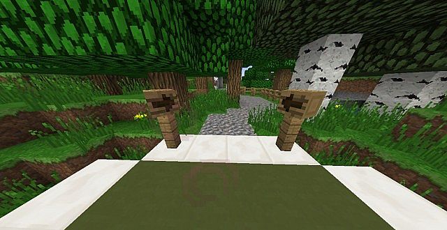 Small Survival Server Spawn Minecraft Map