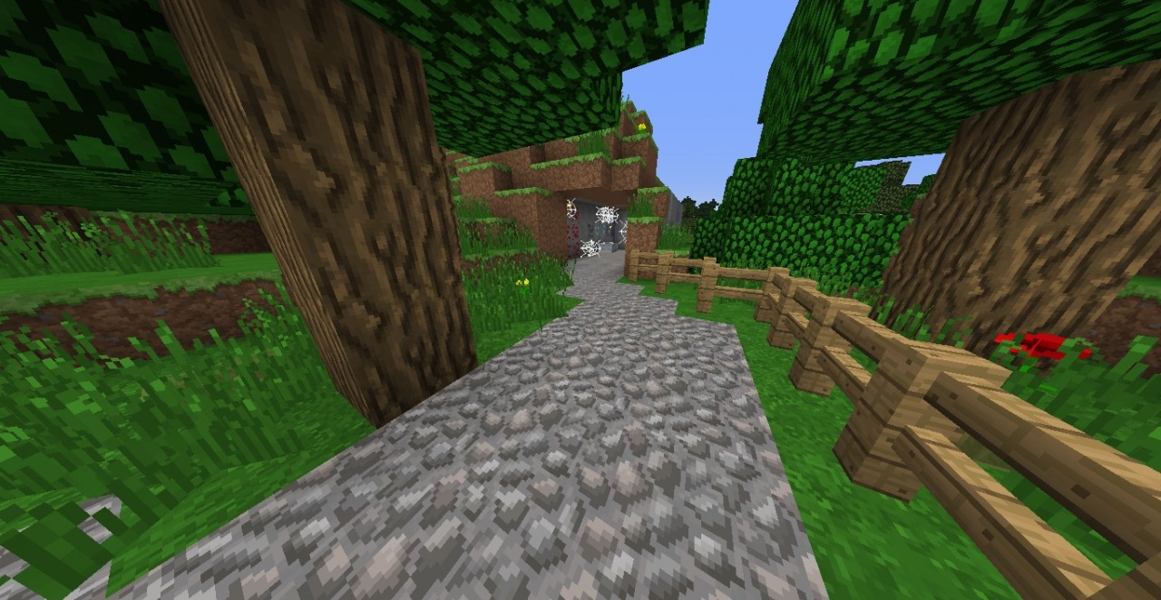 Small Survival Server Spawn Minecraft Map