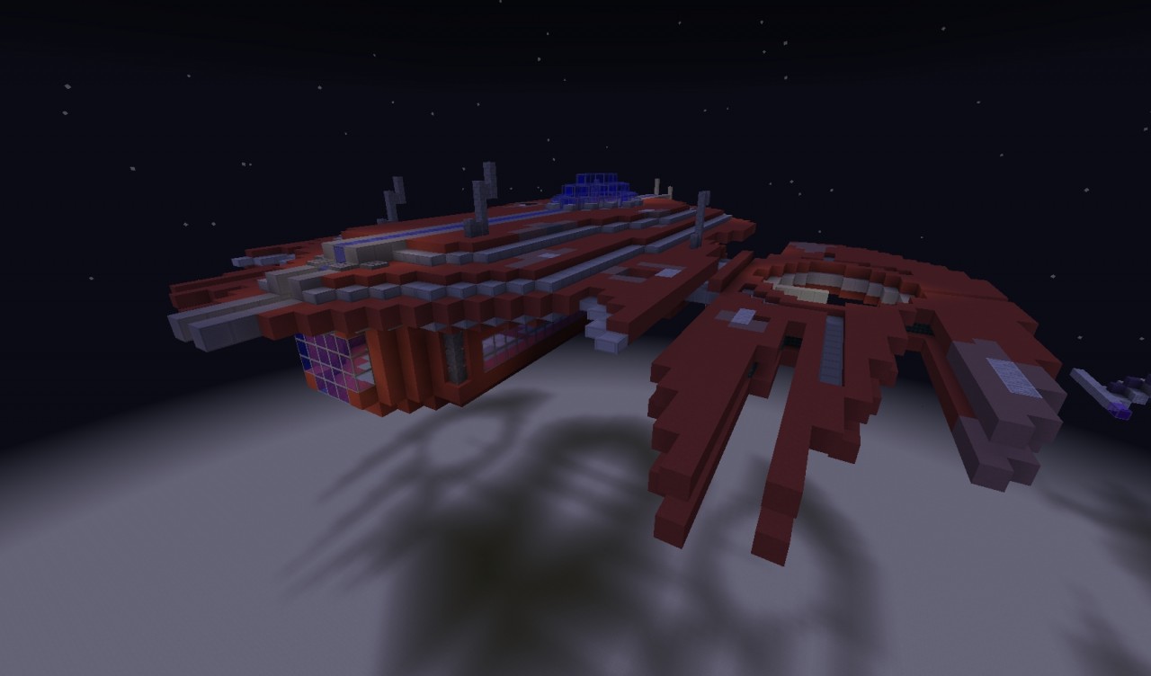 spaceships: Map constantly updated! Minecraft Map