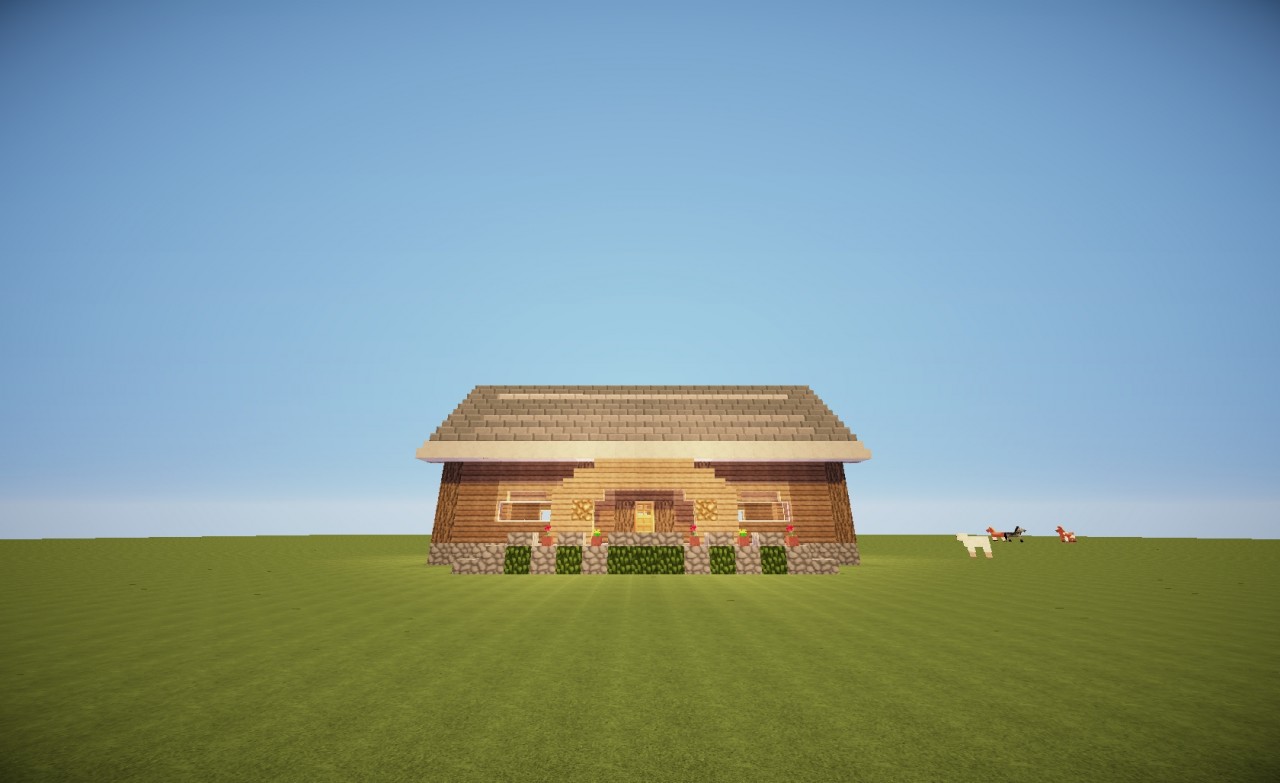A Square House Minecraft Map