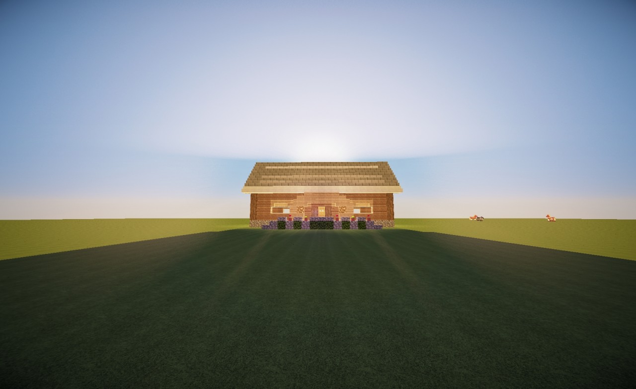 A Square House Minecraft Map