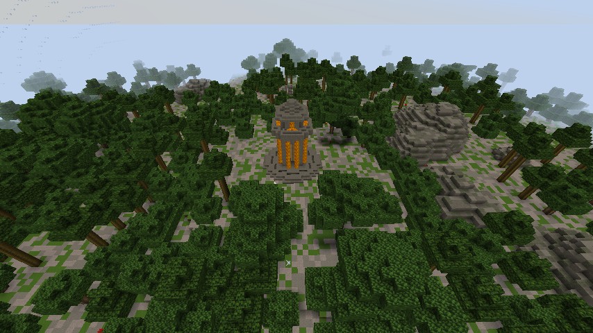 Dragon's Domain- HG Arena with Amazing Terrain! Minecraft Map