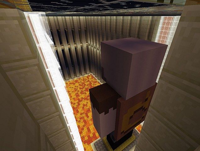 Minecraft Parthenon with the statue Notch Minecraft Map
