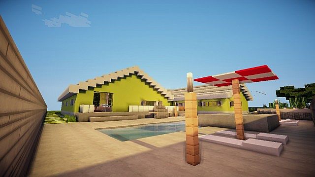 '70's Ranch-style House |Dead Architecture| Minecraft Map