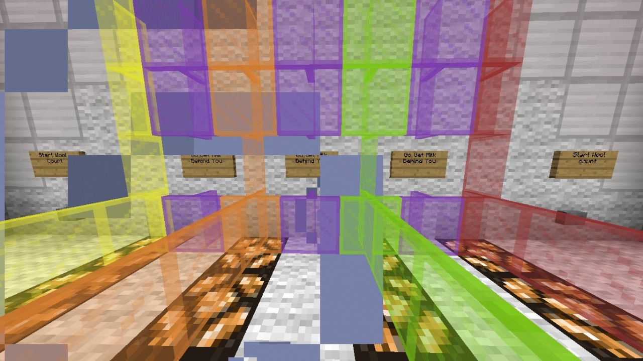 Wool war : battle for the wool 1.7 + Minecraft Map