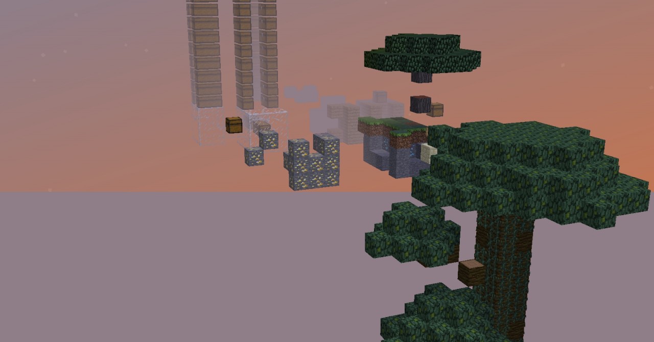 Skyblock!!!!!!! (With Extra Islands 2.0) Minecraft Map