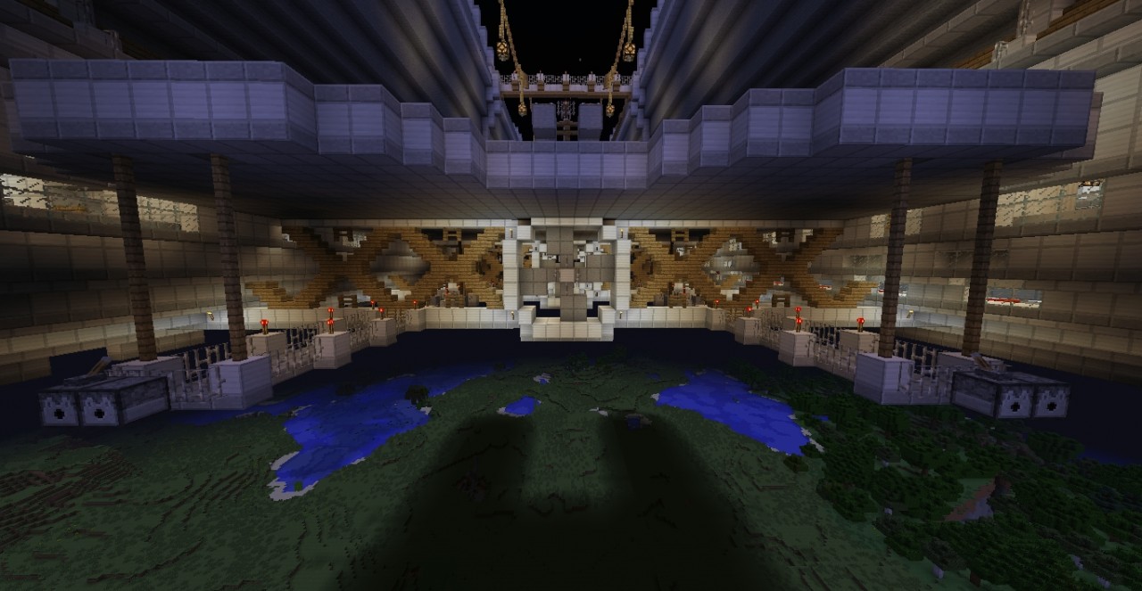Baron's Airship Minecraft Map