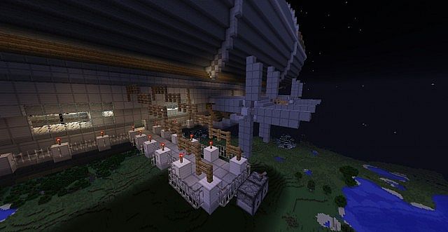 Baron's Airship Minecraft Map