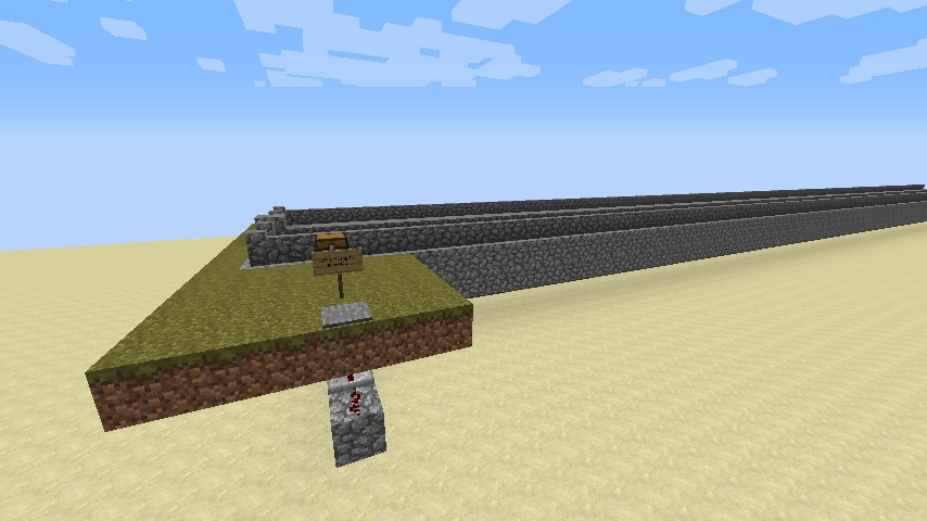 Self-Cloning Infinite Rail-Road [1.8 Snapshot] Minecraft Map