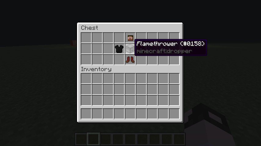 Flamethrower in Minecraft [ALPHA] Minecraft Map