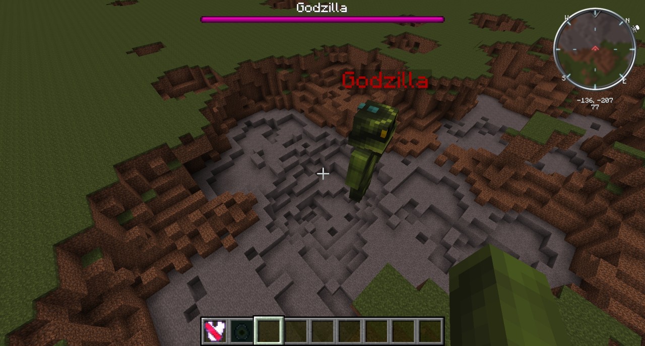 Godzilla Mob + required mods DO NOT USE, CANCELLED! Minecraft Mod