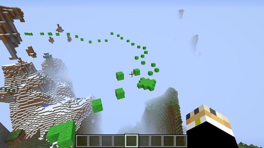 minecraft parkour, RACE FOR SCOTLAND Minecraft Map