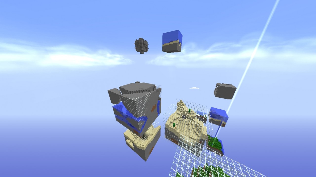 Cube Land.. In Vinnila Minecraft Map