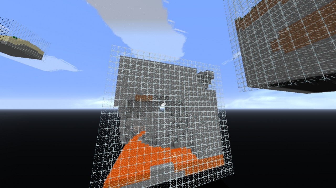 Cube Land.. In Vinnila Minecraft Map