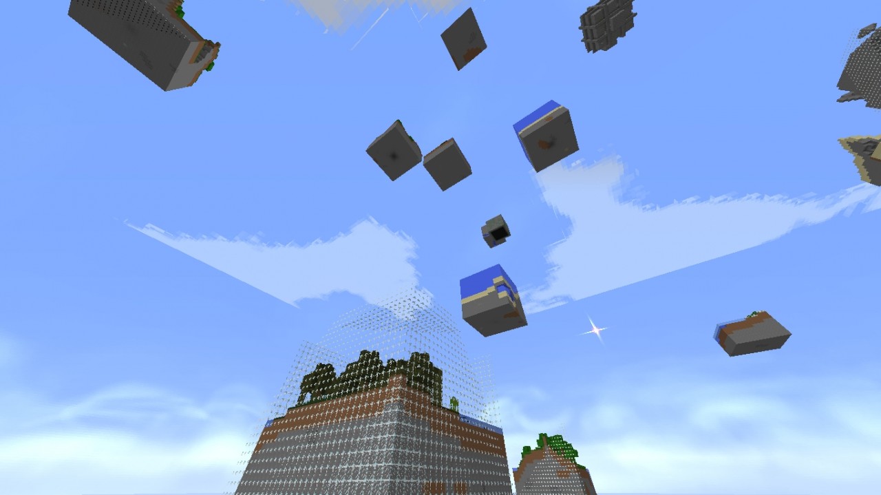 Cube Land.. In Vinnila Minecraft Map