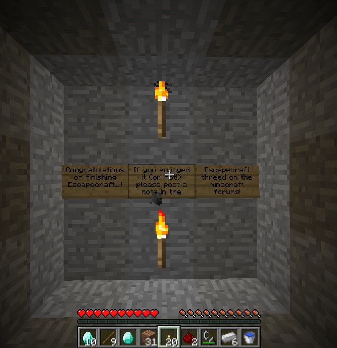 EscapeCraft (Original) Minecraft Map