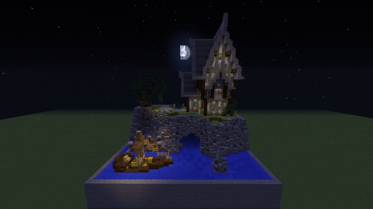 steampunk house (plot) Minecraft Map