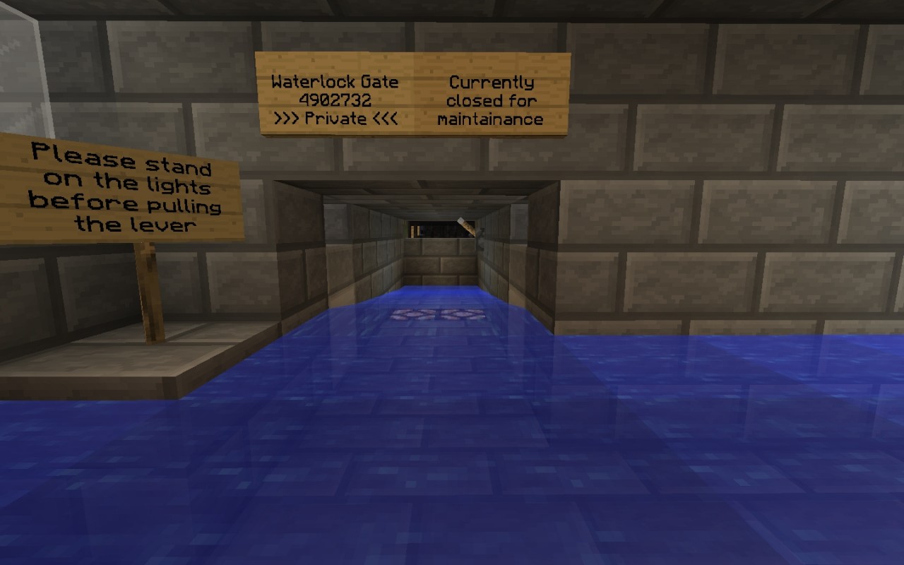 Waterlock [Mob Arena] for 1.7+ Minecraft Map