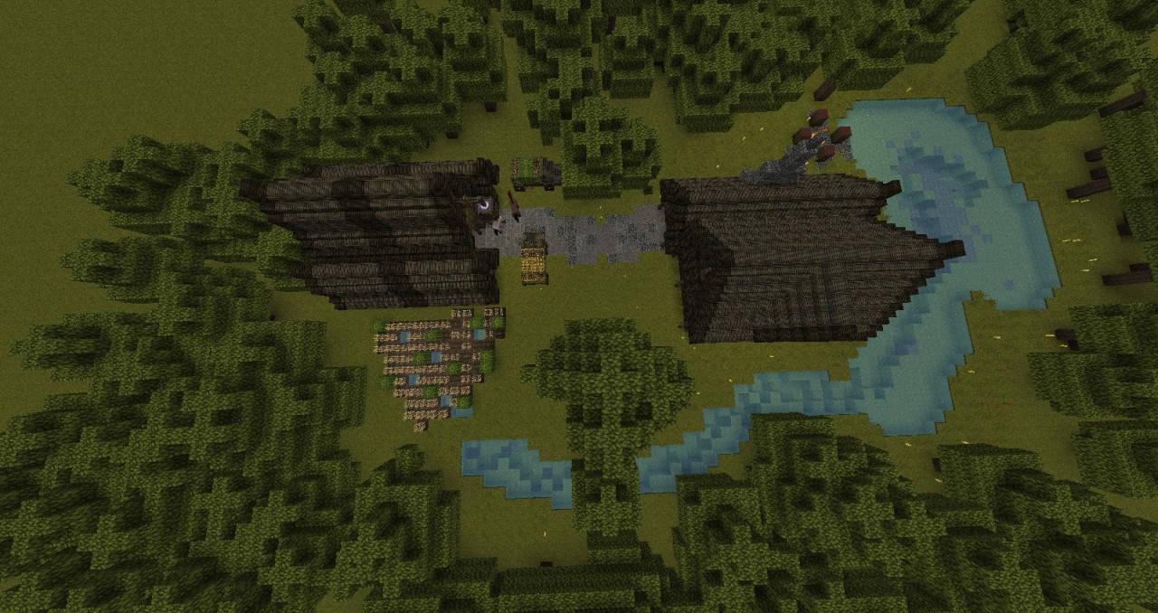 Rustic Style Farm Minecraft Map