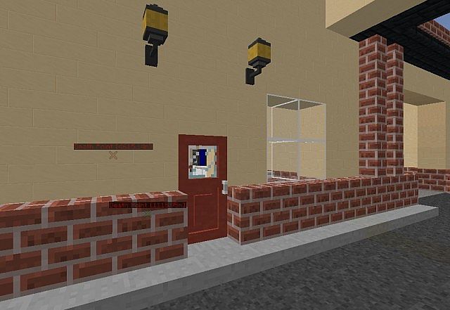 corner store/gas station Minecraft Map