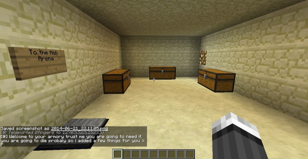 Mob Arena *beta_2.0* Minecraft Map