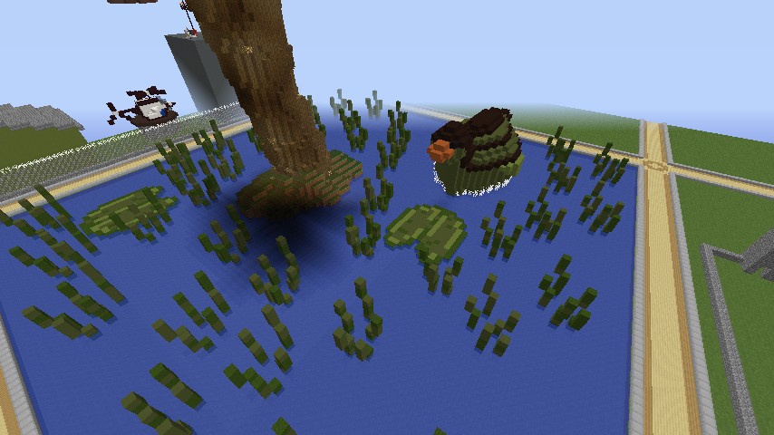Big Scale Swamp Minecraft Map