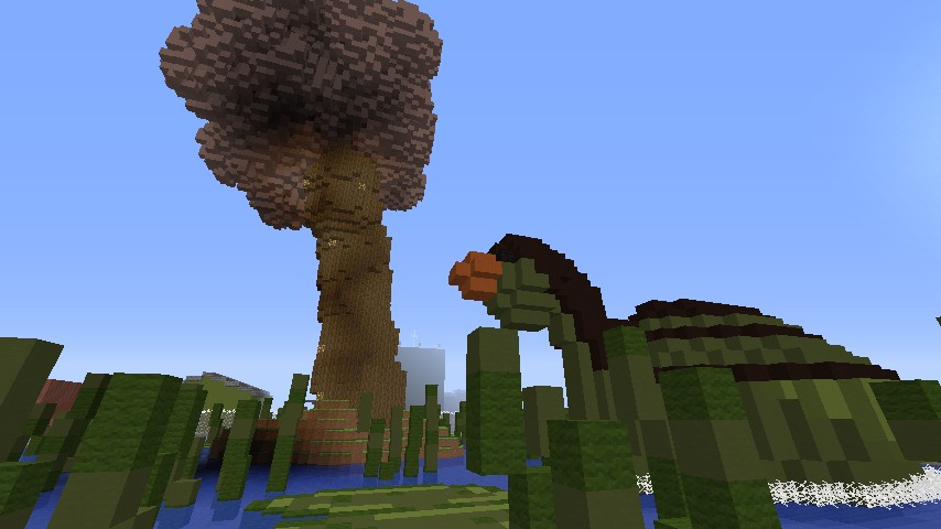 Big Scale Swamp Minecraft Map