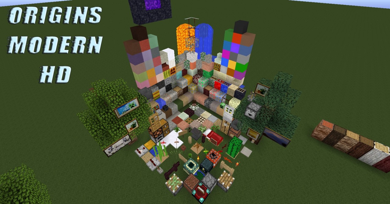 Origins Modern HD (CHECK DESCRIPTION!) Minecraft Texture Pack